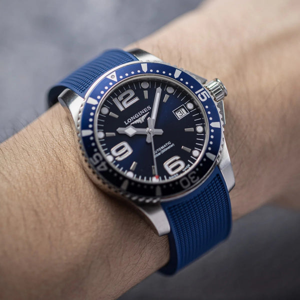 Watch Band for Longines Hydroconquest in Blue - Helvetus® Switzerland