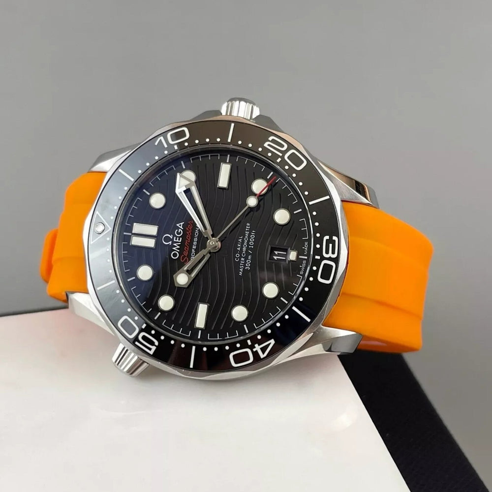 Strap for Omega Seamaster 300 in Orange - Helvetus® Switzerland